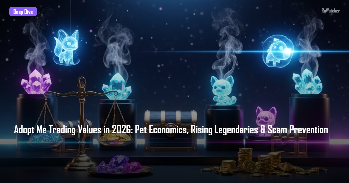Adopt Me Trading Values in 2026: Pet Economics, Rising Legendaries ...