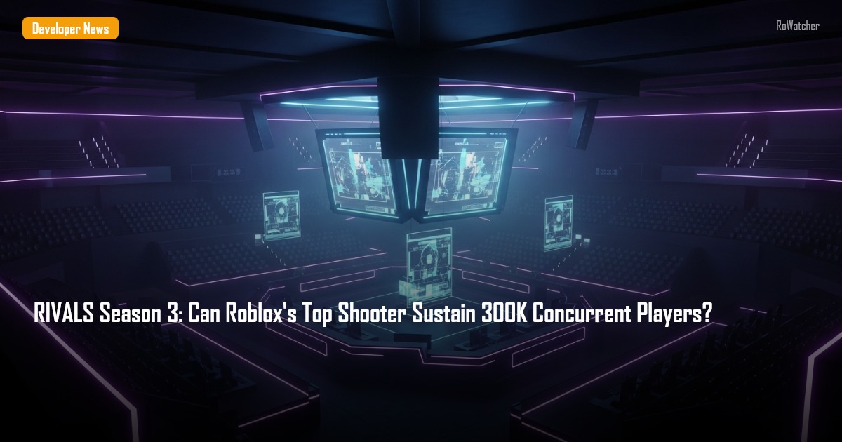 RIVALS Season 3: Can Roblox's Top Shooter Sustain 300K Concurrent ...