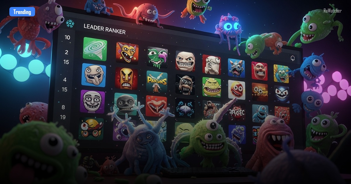 The Brainrot Invasion: How Absurd Meme Games Conquered Roblox's Charts ...